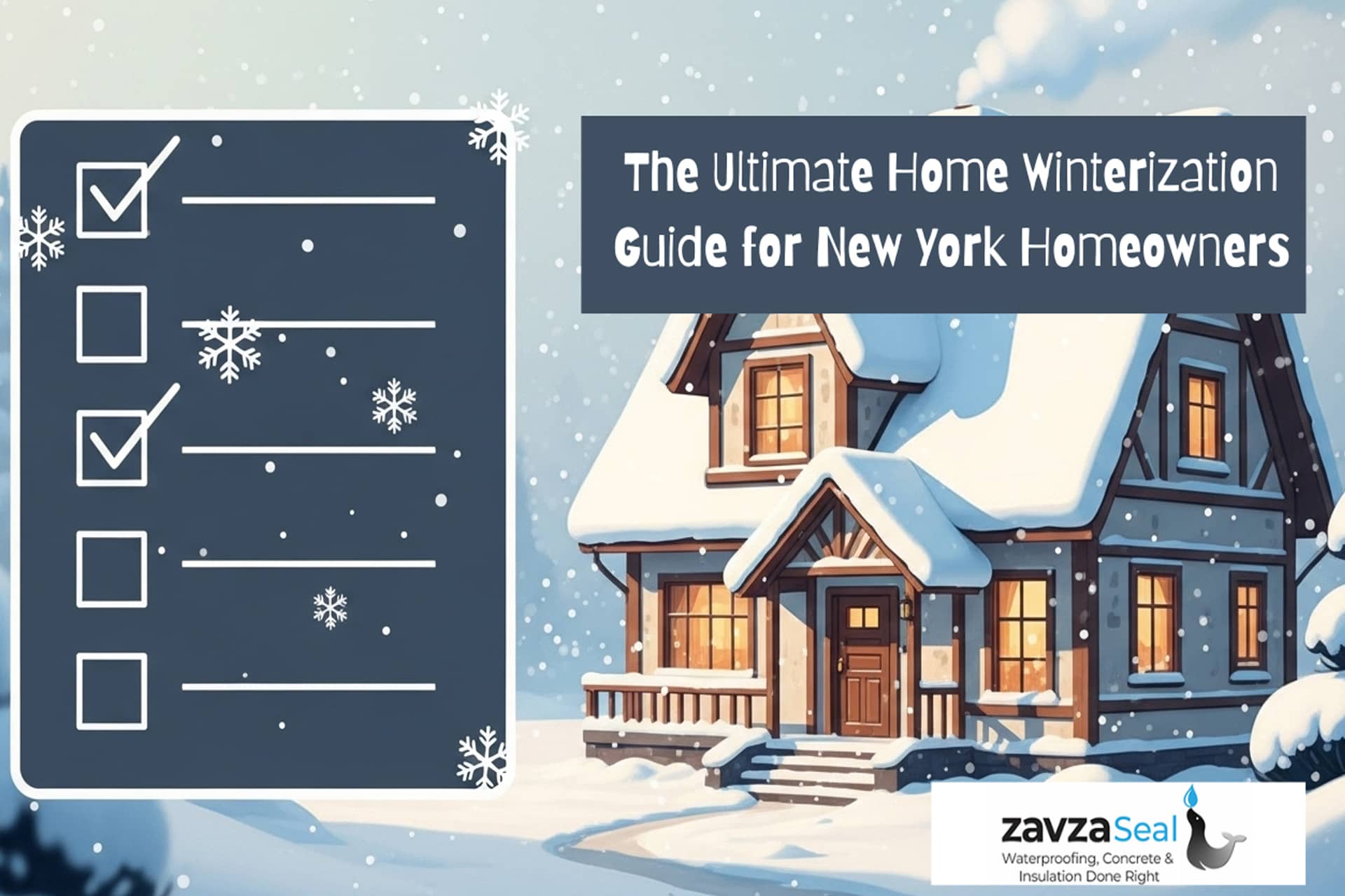 The Ultimate Home Winterization Guide For New York Homeowners | Zavza Seal LLC