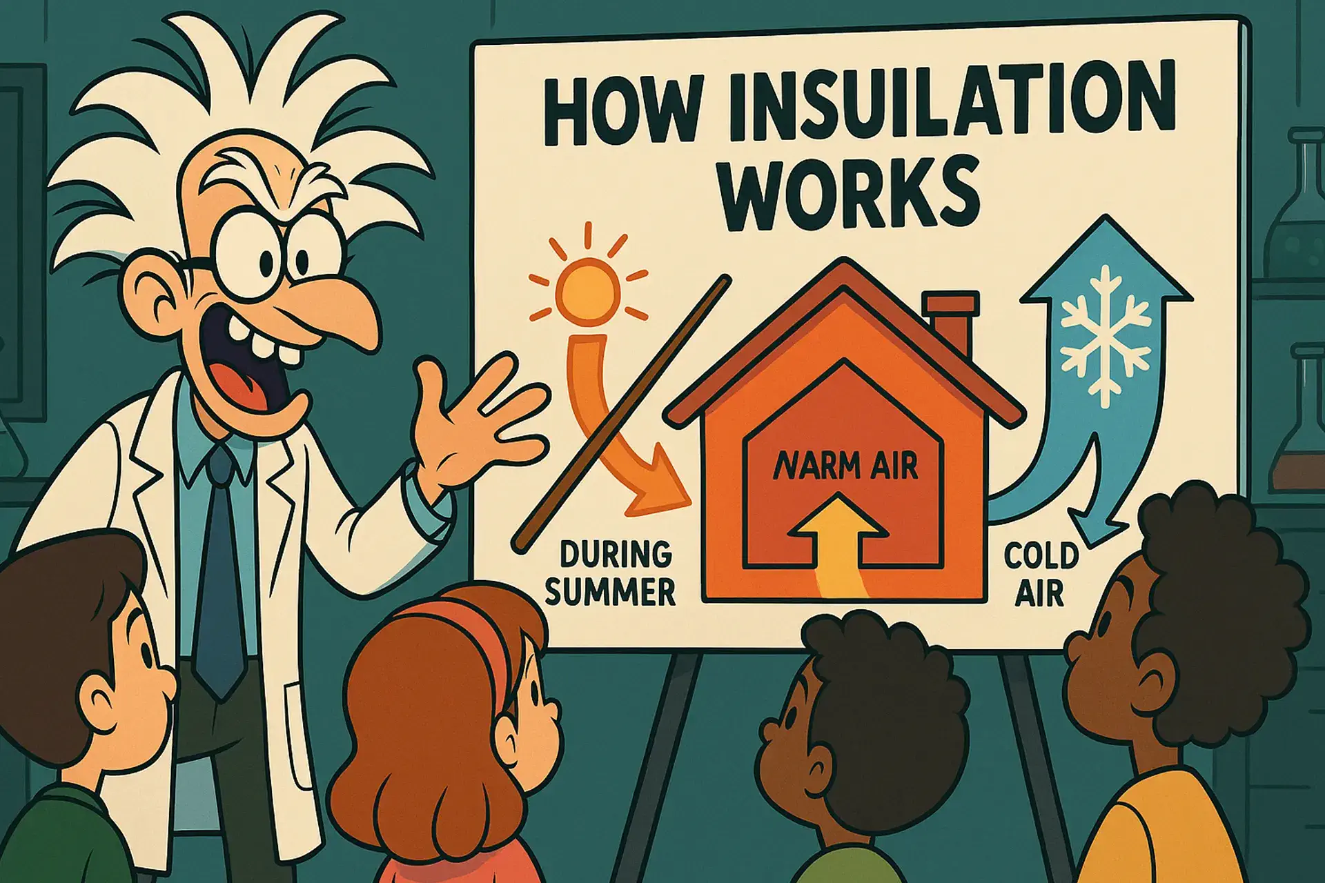 How Home Insulation Works: The Science Of The Home Energy Efficiency ...